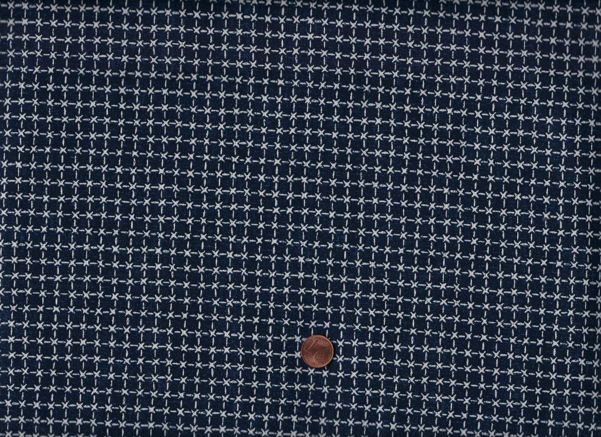 Quilt Cabin Sashiko Grid indigo - QuiltCabin, hier finden Sie Ihre ...